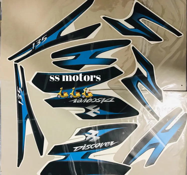 Discover 135 Modified Sticker