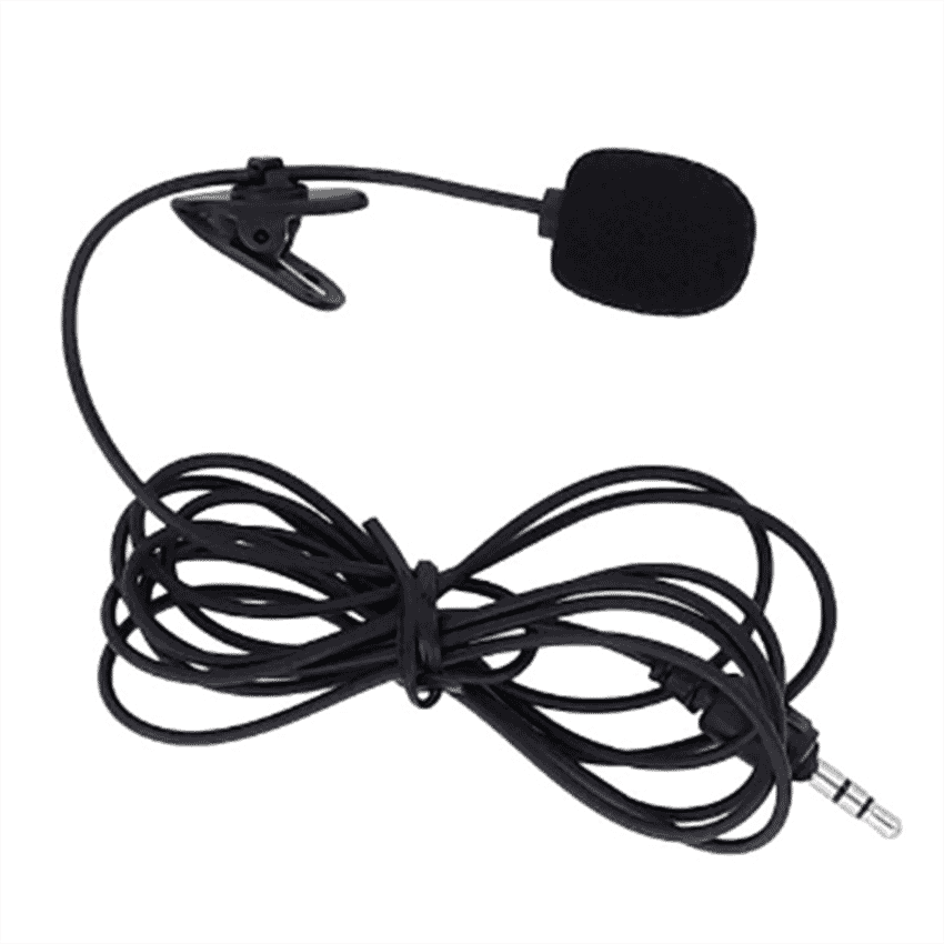 External Clip-On Lapel Lavalier Microphone 3.5mm KM-005 | Daraz.lk
