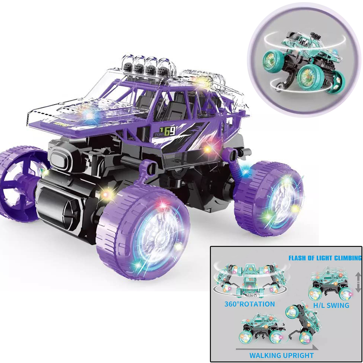 QP Climber - The Mighty Battery-Operated Stunt Car with Unmatched ...