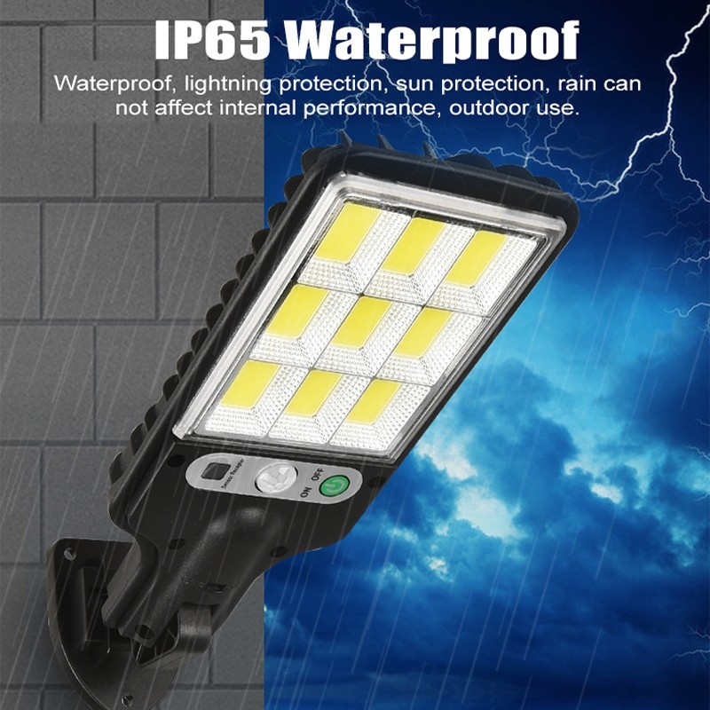 Solar Light LED Outdoor Lights 108COB Solar Motion Sensor Flood Light ...