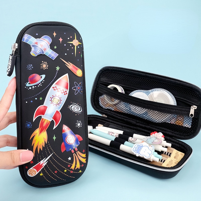 Smiggle Astronaut Unicorn Pencil Case Large 3D Eva Stationery Pencil ...