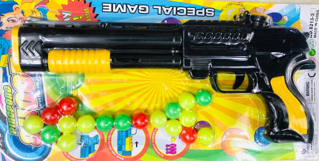 Toy Gun With Ball Ballots Perfect Toy For Kids Fun Gun | Daraz.lk