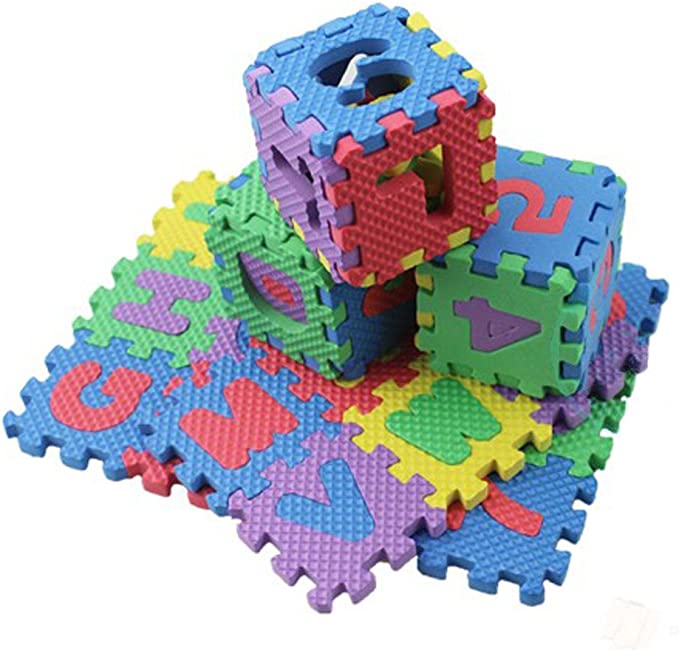 Toy / EVA Puzzle Mat for Children / Alphabets / Numbers / Education Toy ...