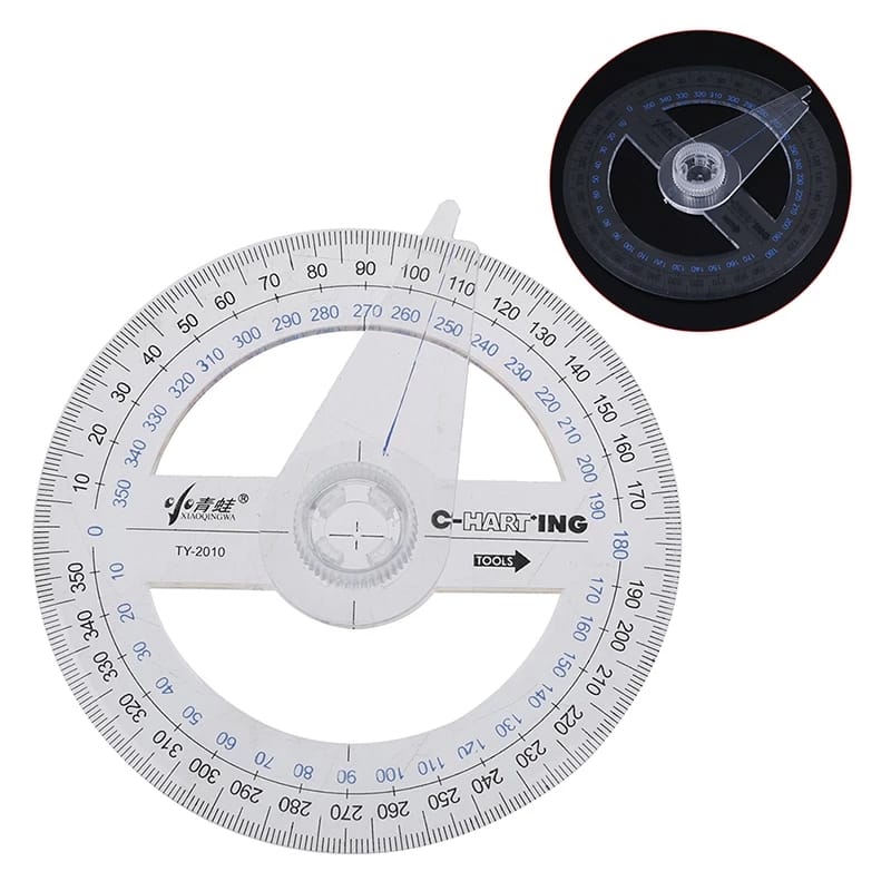 360 Degree Protractor Ruler | Daraz.lk