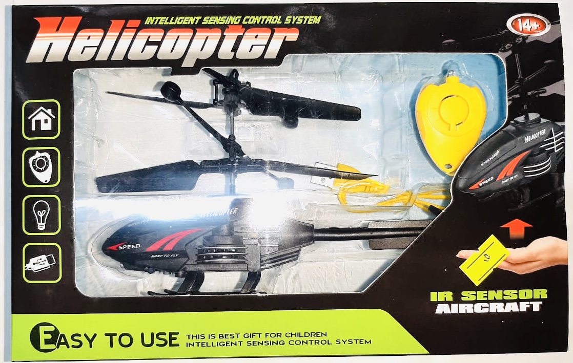 Hand Sensor Helicopter Rechargeable Aircraft Helicopter Electric ...