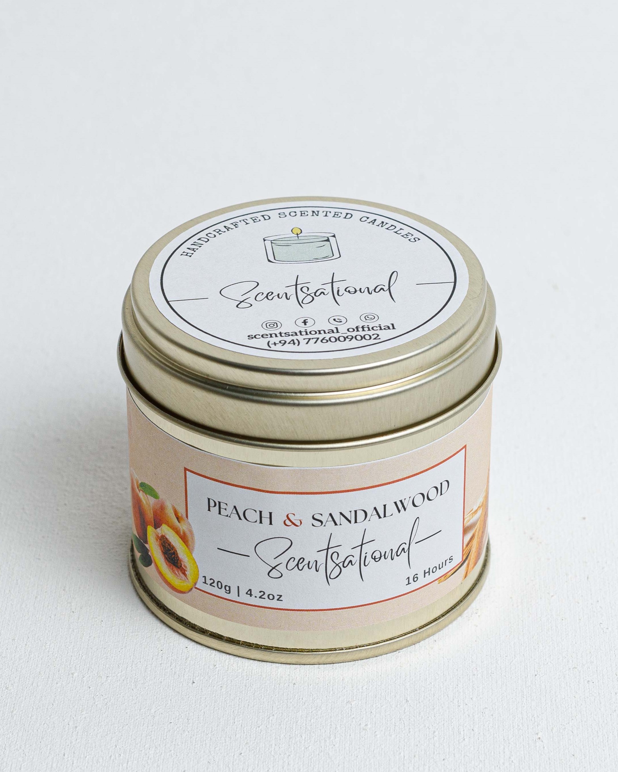 Fragrant Large Tin Candle 120G | Daraz.lk