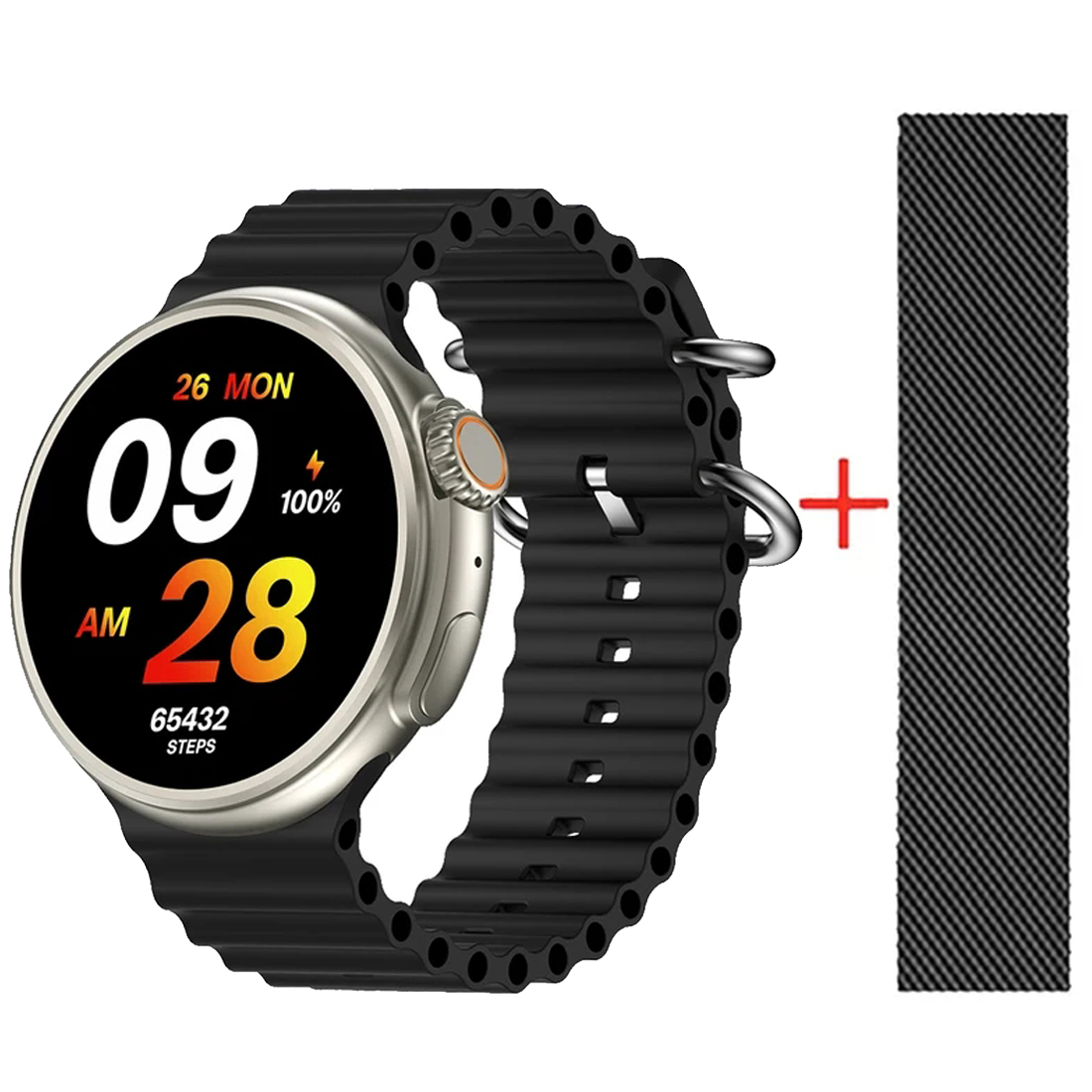 New Smartwatch Ultra Series 9 Bluetooth Call Wireless Charging Heart ...