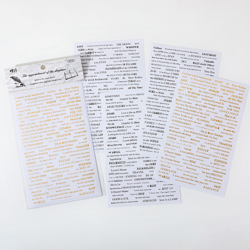 Quote Stickers for Diary, Scrapbook Stickers for Scrapbook Supplies ...