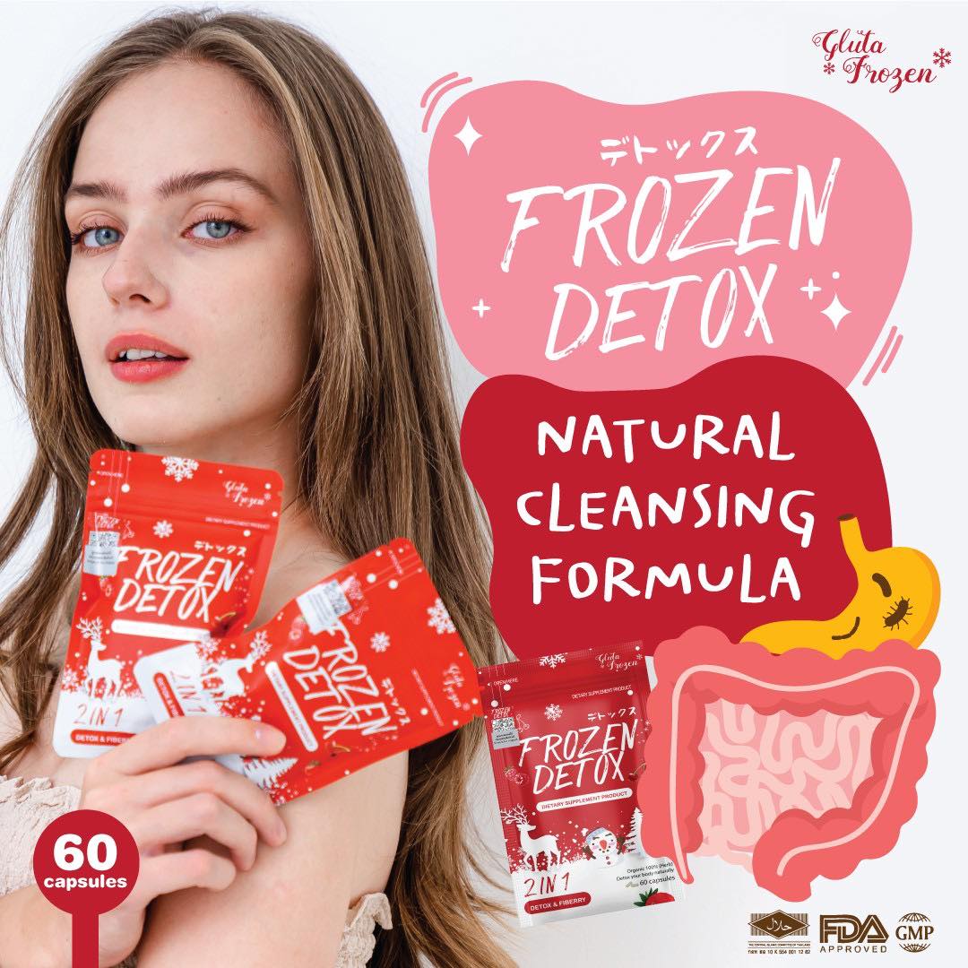 Herbal Organic FROZEN DETOX Slimming Fdsc Gluta Capsules Reduce Weight ...