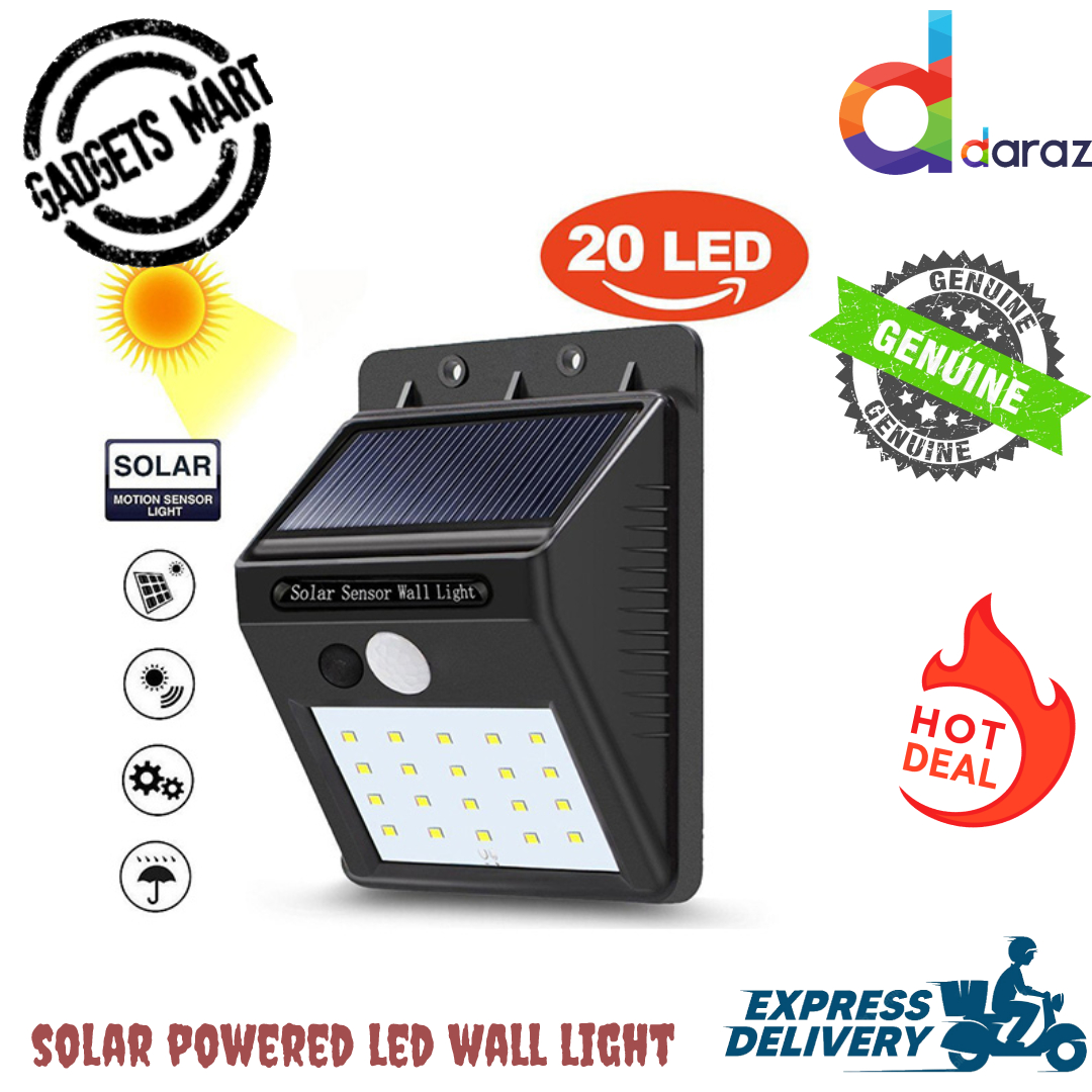Solar Motion Sensor Light | Daraz.lk