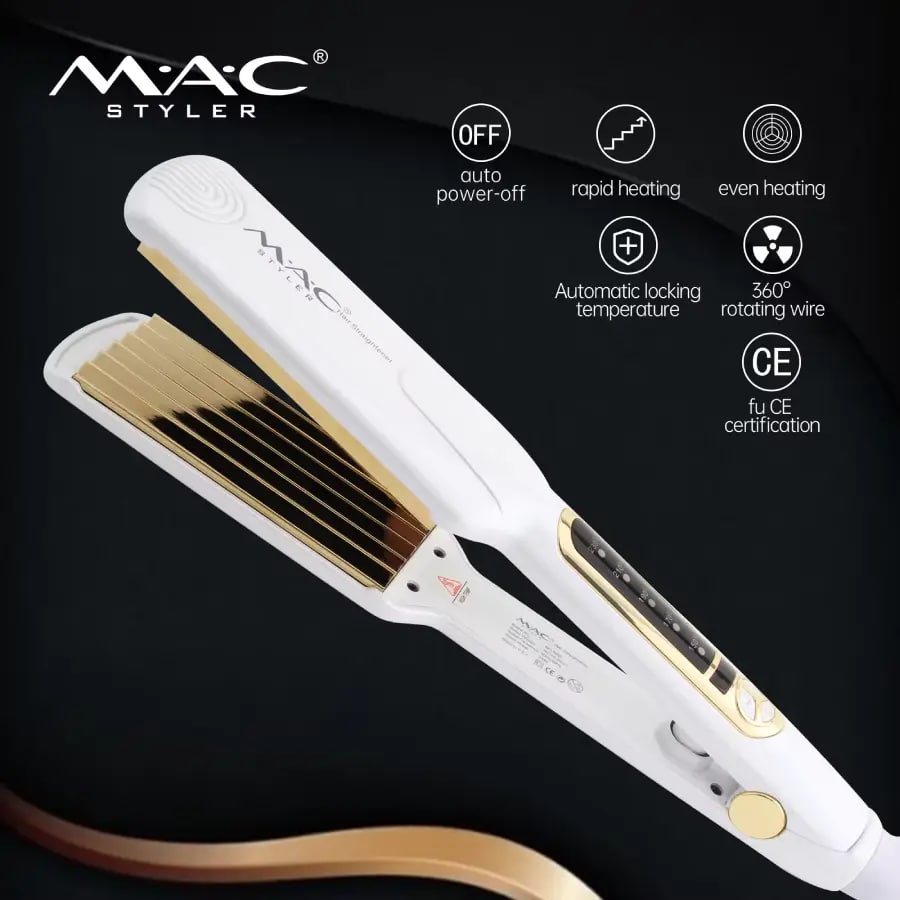 MAC Styler MC-5501 Pro 230 Hair Crimping Iron | Daraz.lk