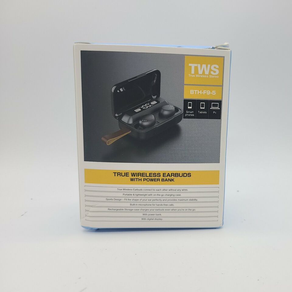 Buy TWS True Wireless Stereo Earbuds With Power Bank BTH-F9-5