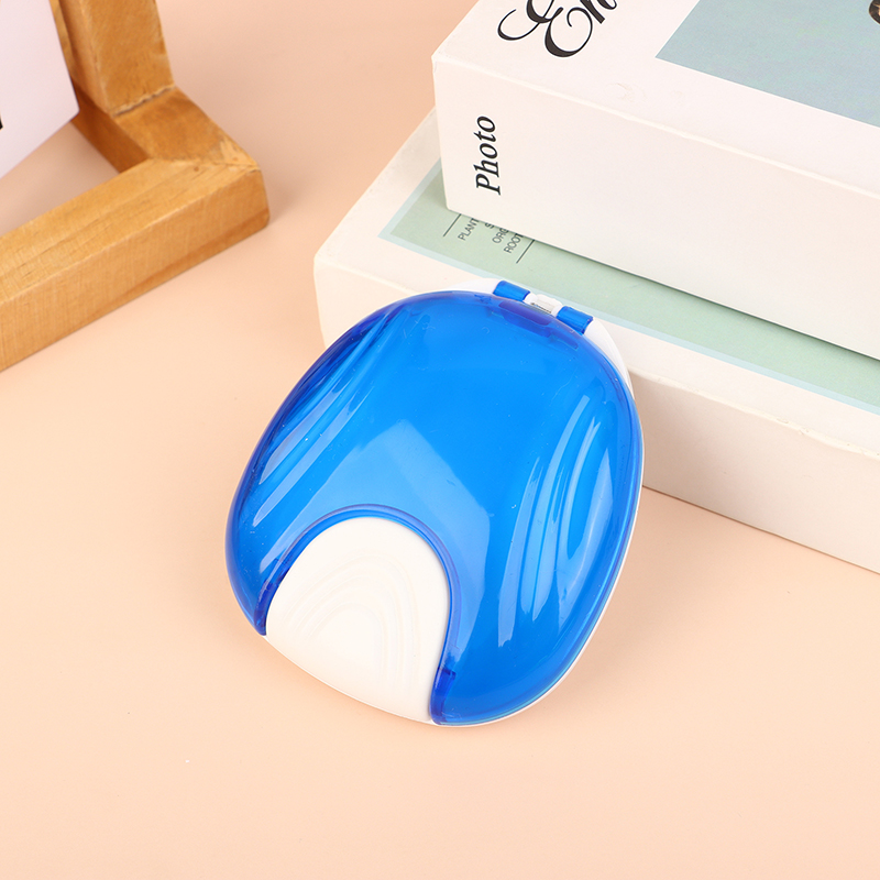 Press-to-Open Dental Retainer Denture Storage Box Partial Denture Case ...