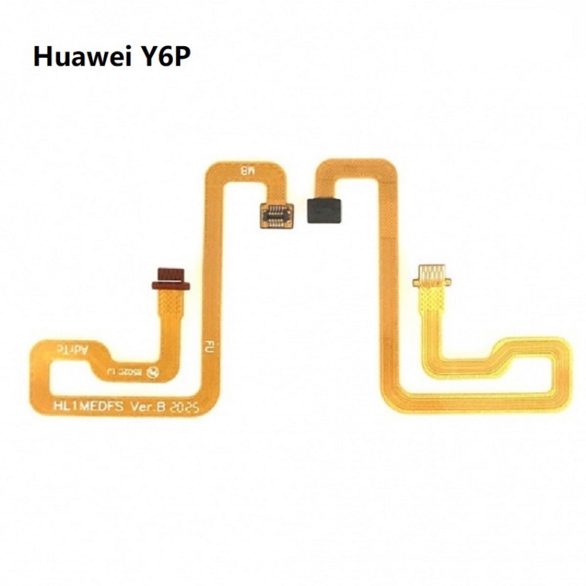 2pcs For Huawei Y6P Fingerprint Sensor Touch Connector Flex Cable ...