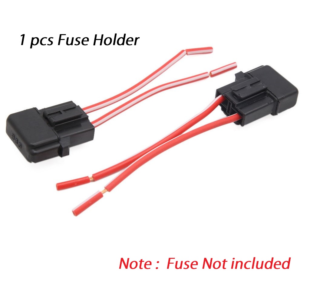 Plastic Square Shell Cap Wiring Harness Min Car Fuse Holder Removable ...
