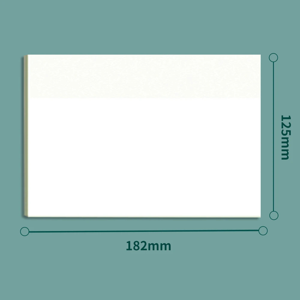 【HOT】 Transparent Clear Sticky Notes Small Big Large Post Memo Pads ...