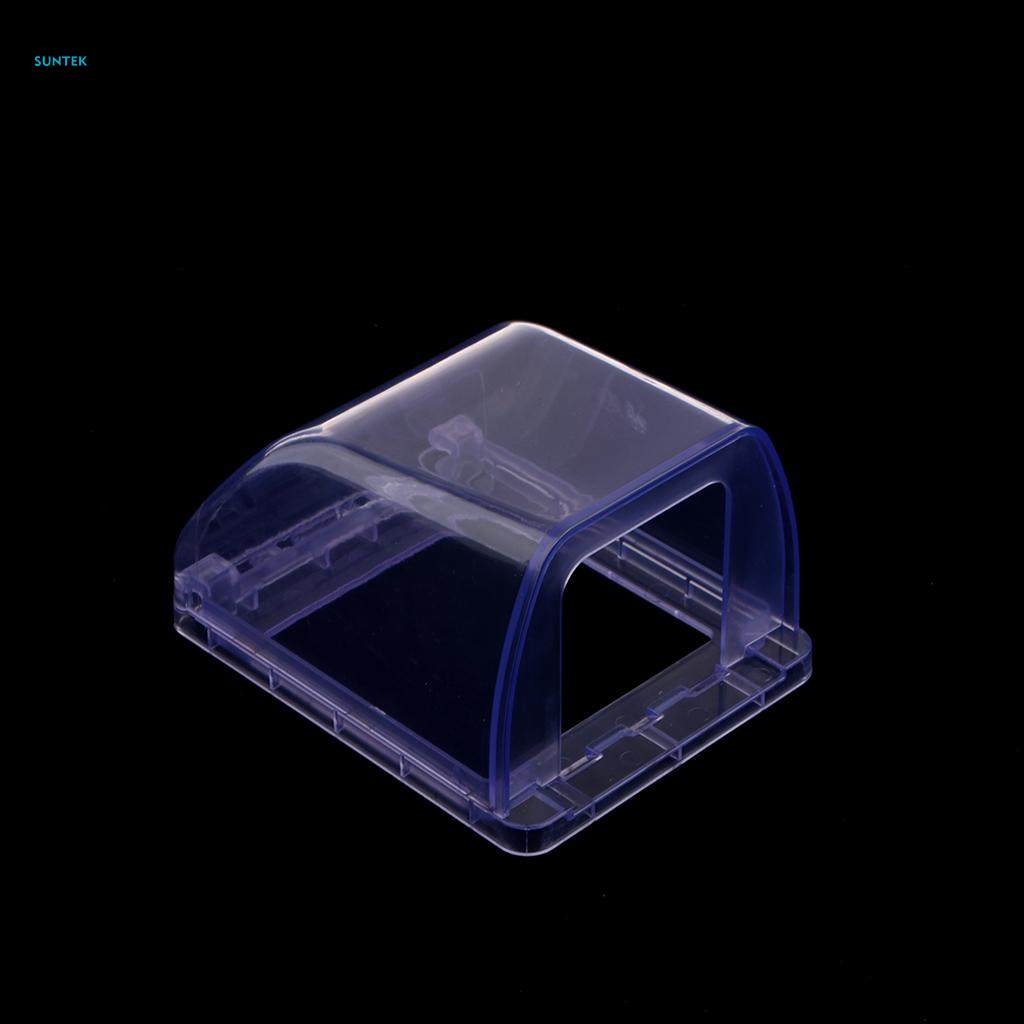 Switch Socket Panel Waterproof Box / splash box / Switch Cover Blue ...