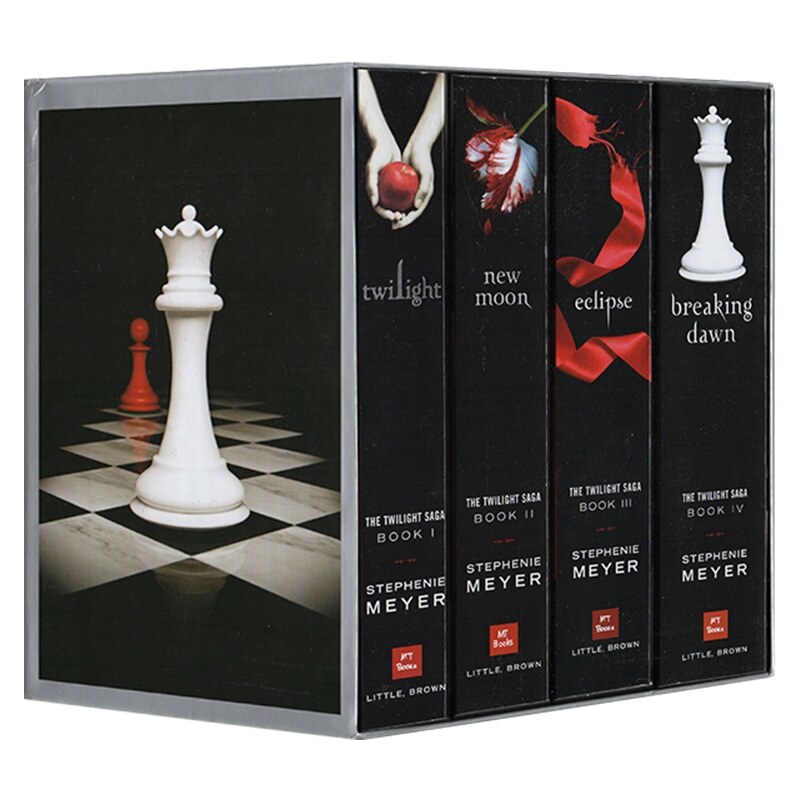The Twilight Saga 1-4 Original English Literary Novels Books | Daraz.lk