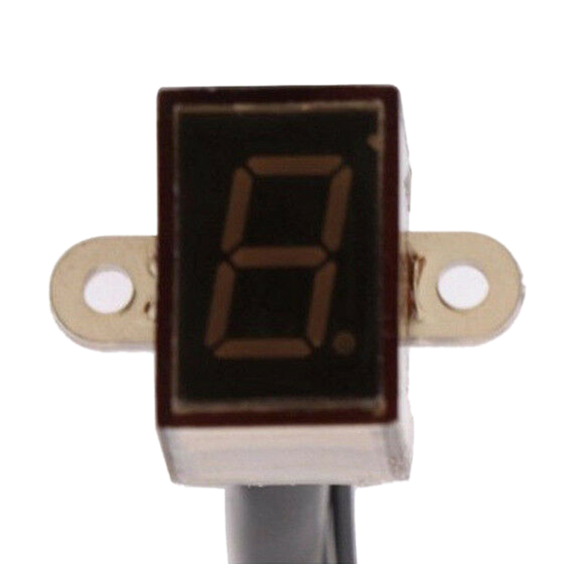 Green Led Universal N-6 Digital Gear Indicator Motorcycle Display Shift ...