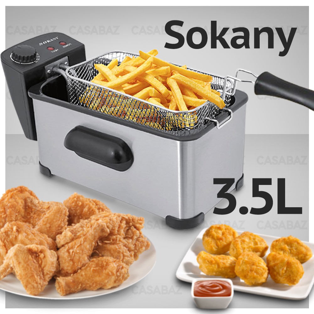 Sokany Electric 3.5L Deep Fryer WJ800 | Daraz.lk