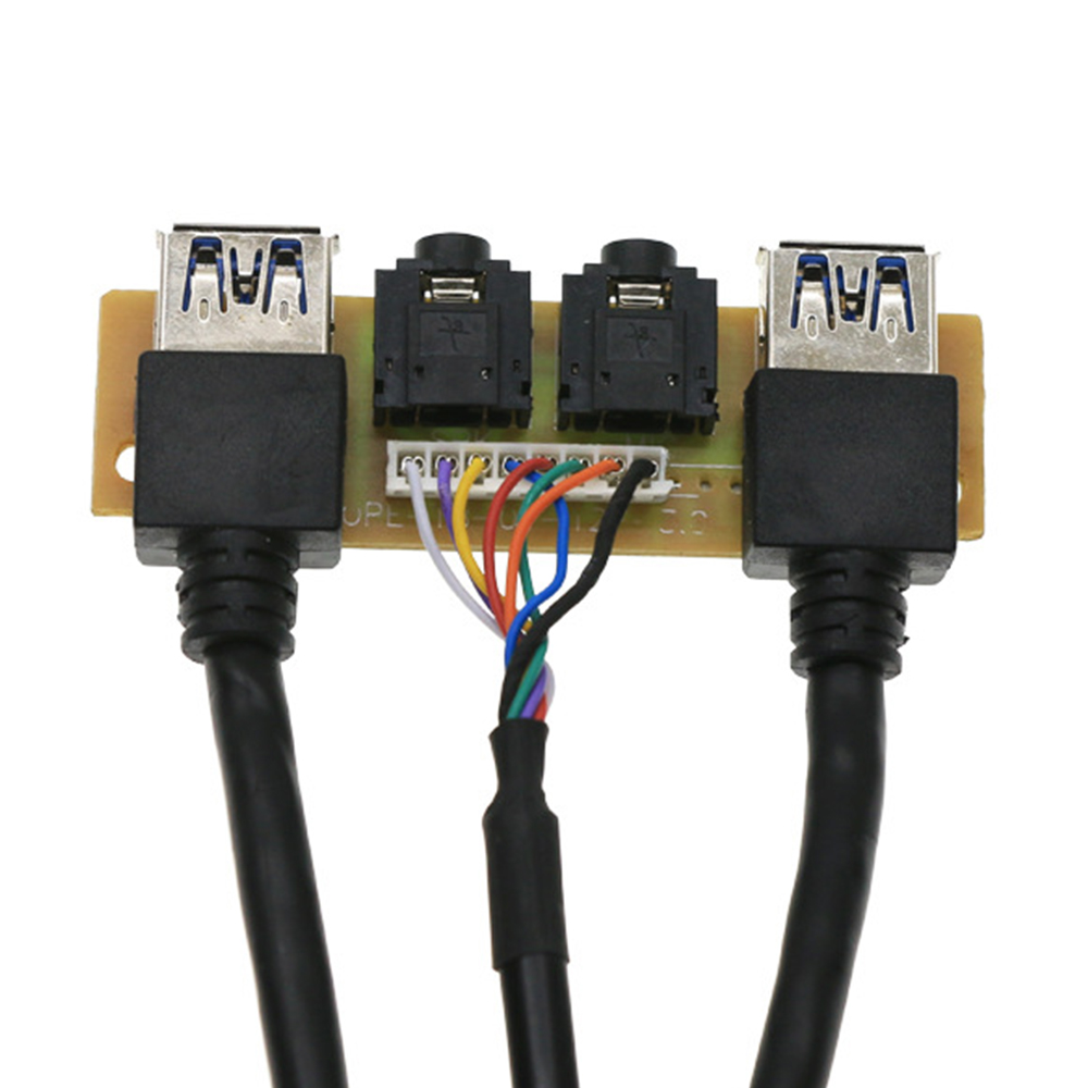 60cm Front Case Panel USB3.0 USB3.0 HD Audio Jack Ports I/O Board ...