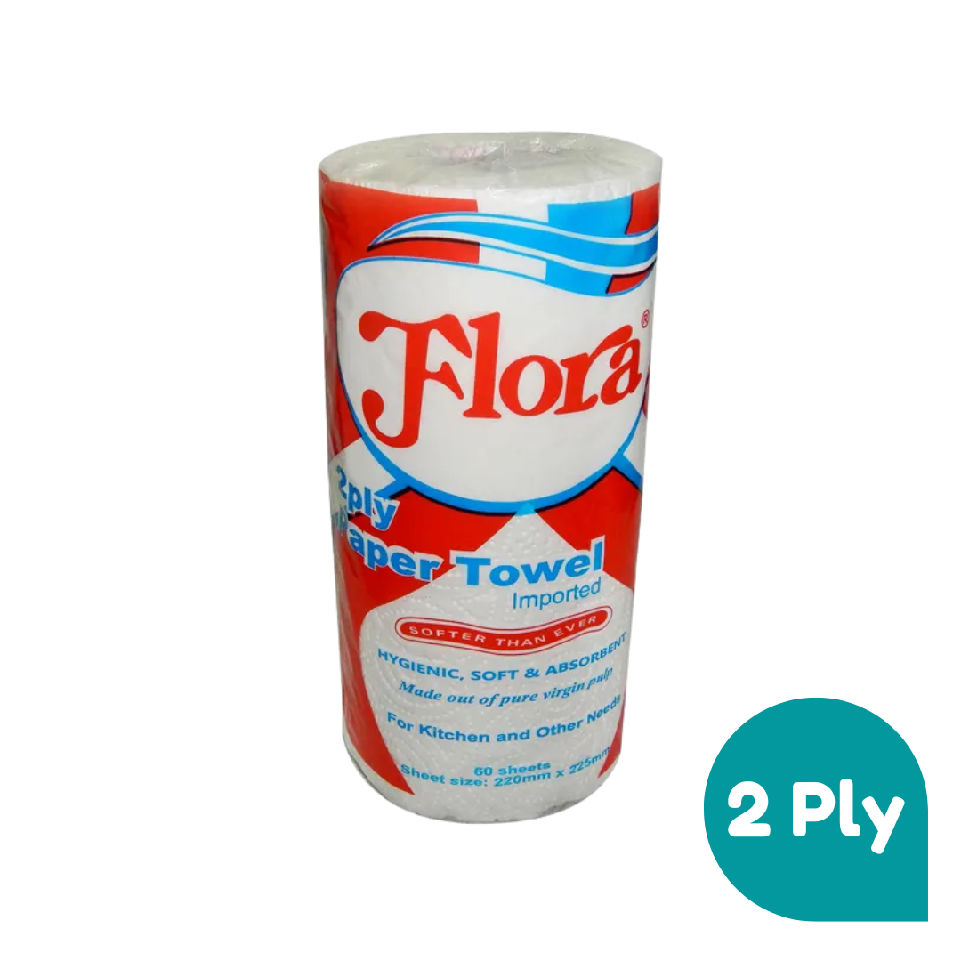 Flora Kitchen Paper Towel 2Ply Single - A1001B | Daraz.lk