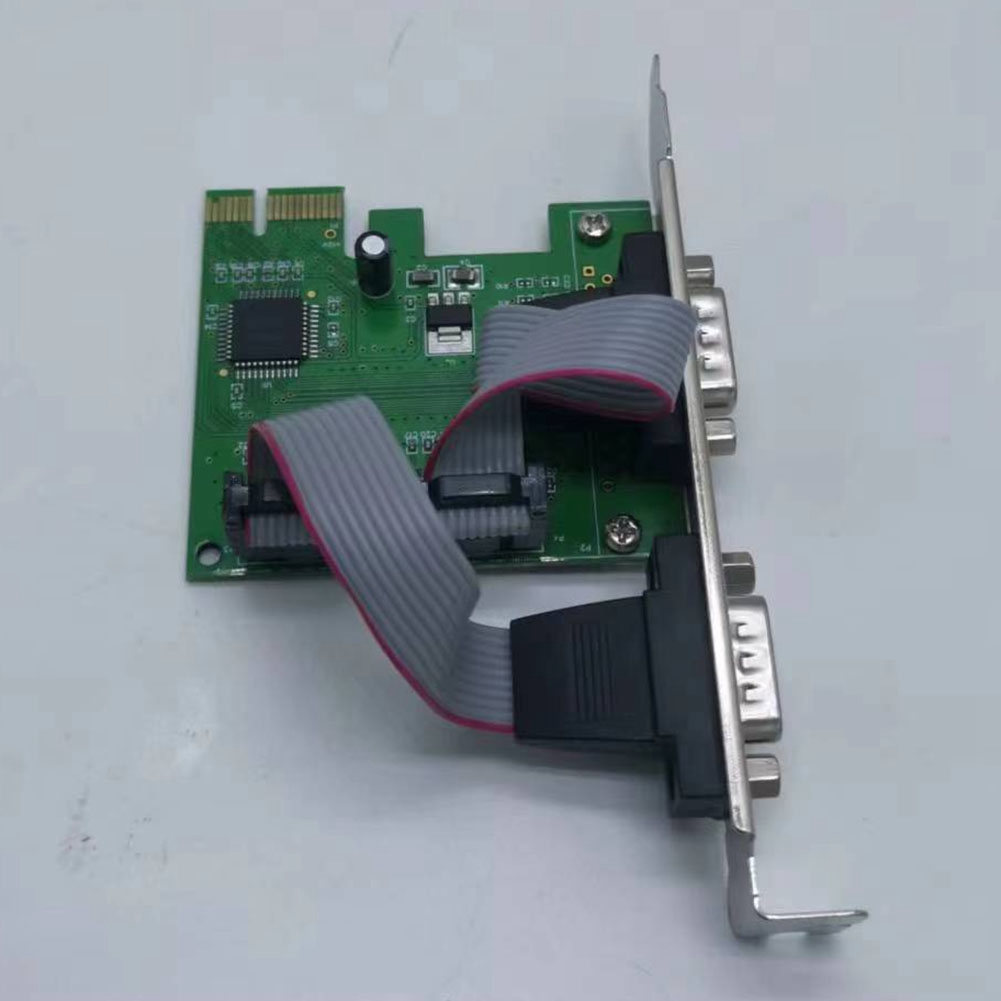 JDXHLAU Pcie To Two Serial Ports RS232 Interface Industrial Control ...