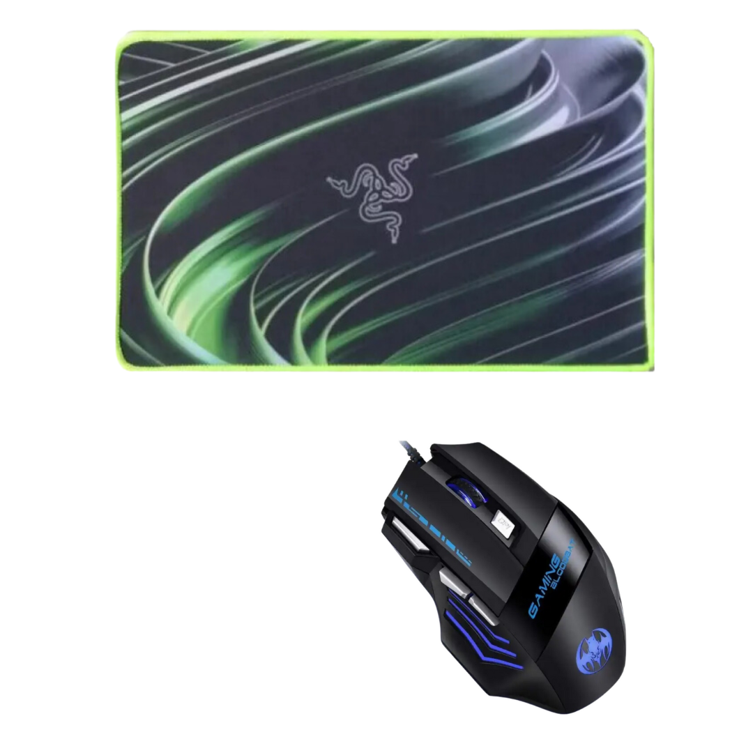 Bloodbat RGB Gaming Mouse + Mouse Pad Q3 | Daraz.lk