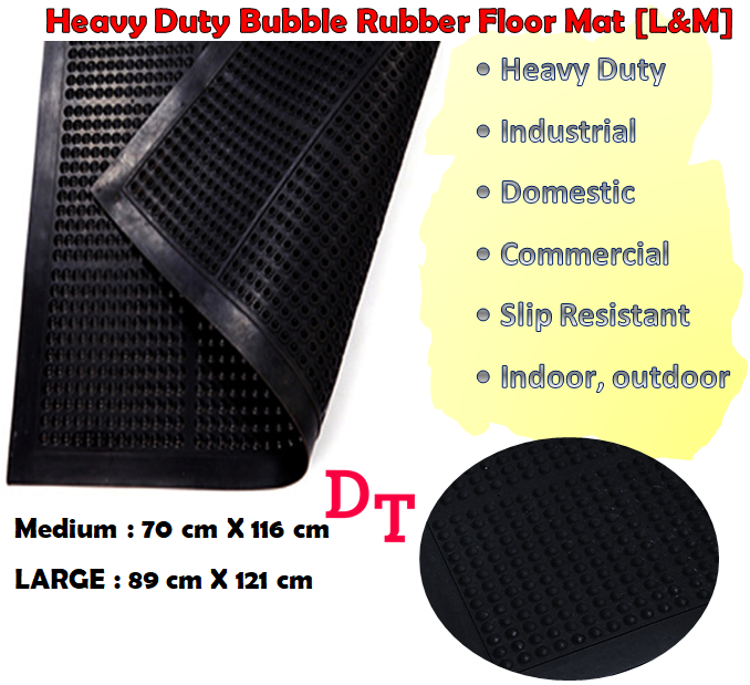 Rubber Floor Carpet -Floor mat bubble Rug and Carpet | Daraz.lk