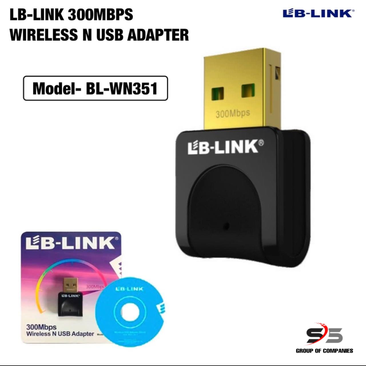 LB-Link 300Mbps Wireless N USB Adapter | Daraz.lk
