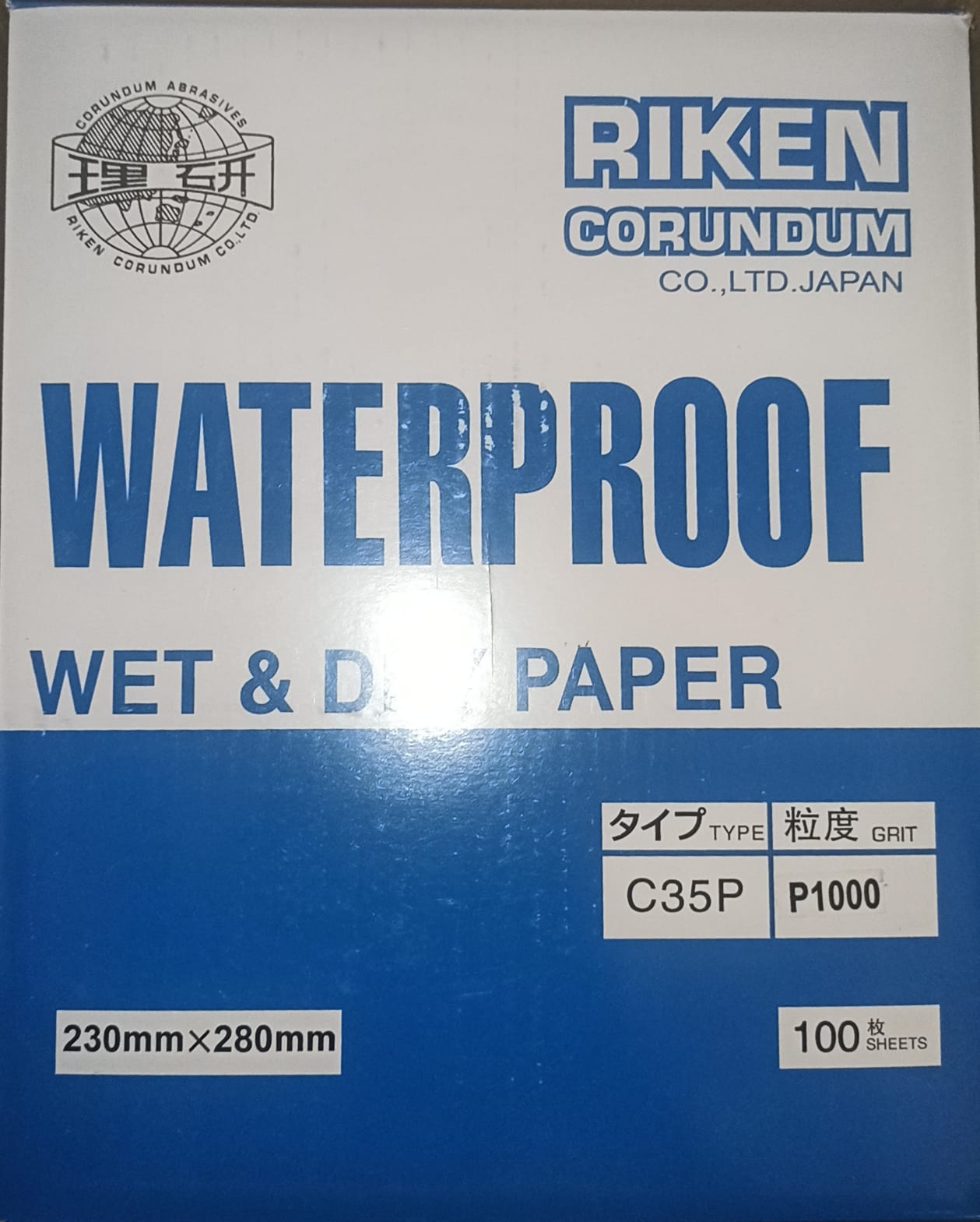 RIKEN Wet sand paper P1000 | Daraz.lk