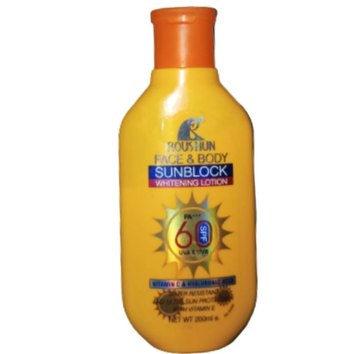 Roushun Face & Body rsbl Sunblock Lotion with SPF 200 ml | Daraz.lk