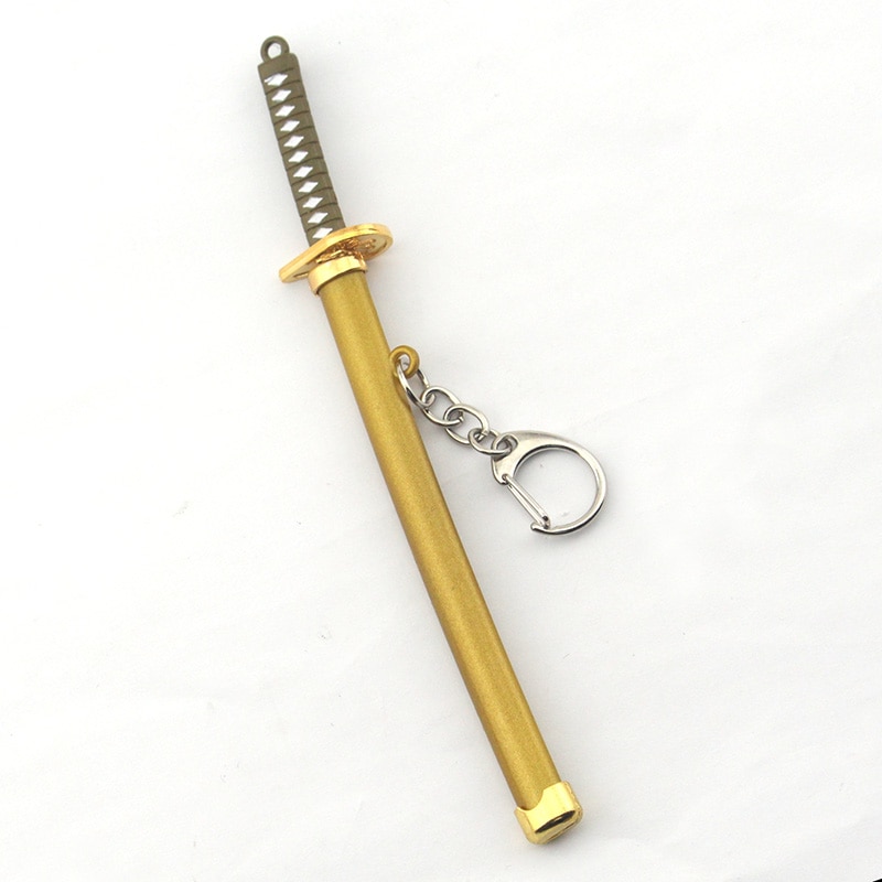 【hot】 8 Styles Roronoa Zoro Swords Keychain For Men Women Scabbard ...