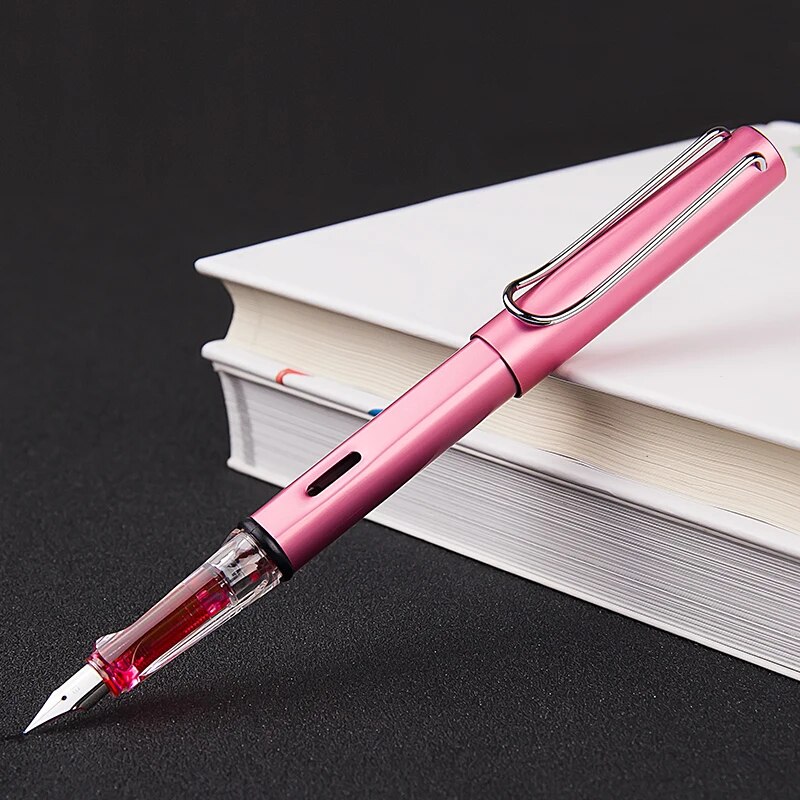 【wenfangdianpu】Wingsung Big Clip Metal Fountain Pen EF F Nib Ink Pens ...