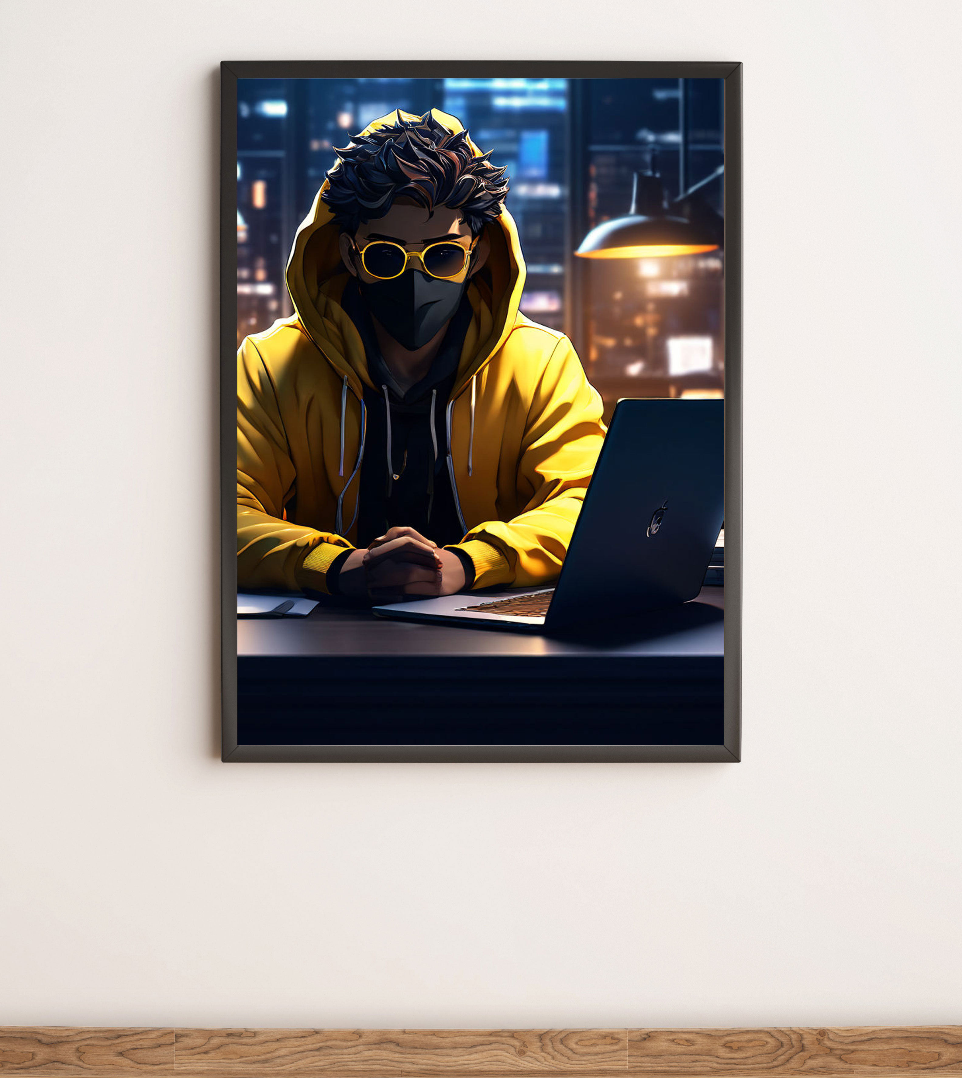 Haking Boy A4 Sized Posters Programming hacking Glassed Wall Posters ...