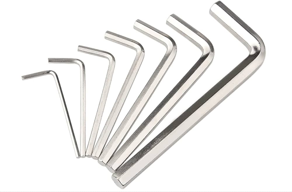 9 Pcs Allen Wrench Key Set with LONG and Small Arms Available | Daraz.lk