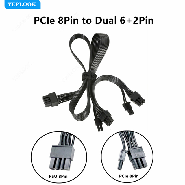 Cooler Master V850 V1000 V1300 Platinum Mpz Psu 8pin To 8pin 62p Gpu ...