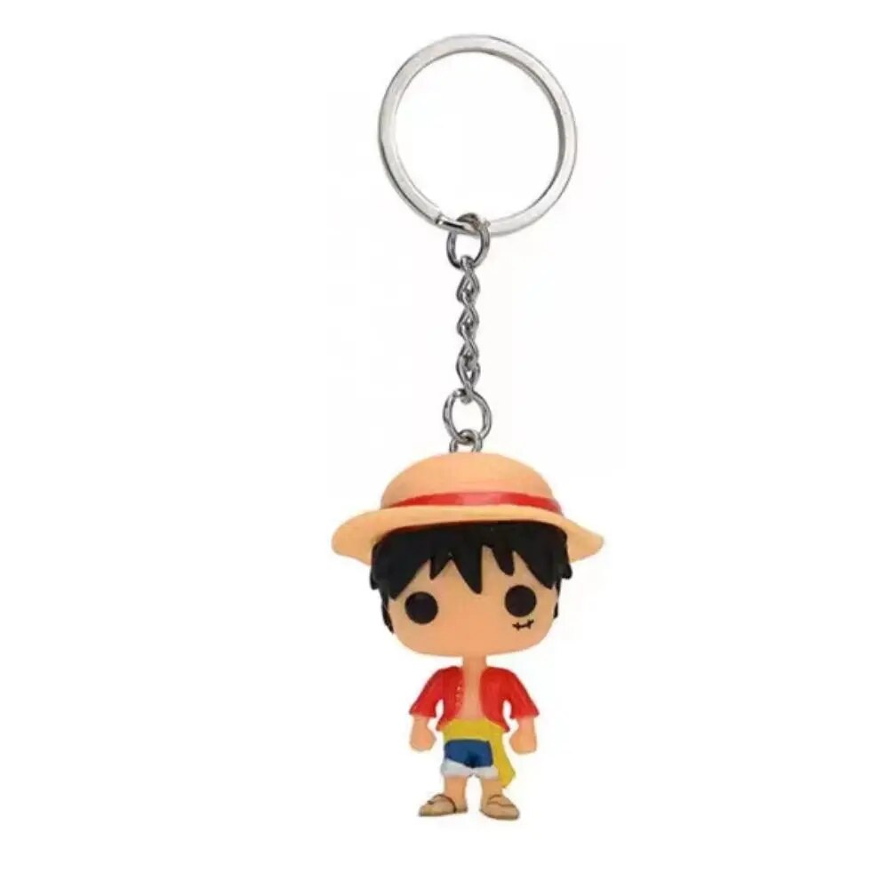 funko pop keychain New Arrival Pocket Keychains One Piece Anime ...
