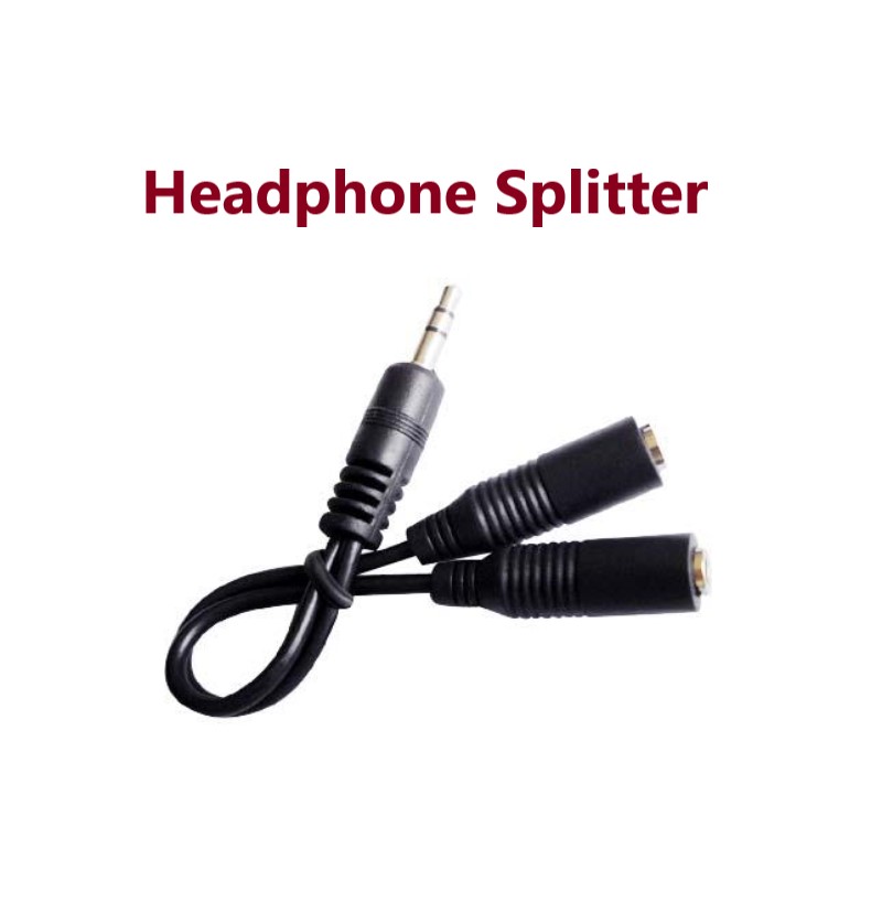 3.5mm AUX Headphone Splitter Cable | Daraz.lk