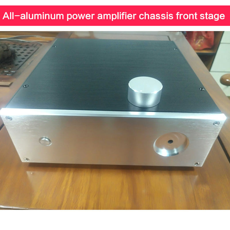 All-Aluminum Power Amplifier Chassis Preamp Case Amplifier Audio ...