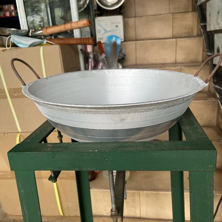 Aluminium Thachchi size no 4 - Sliver polished | Daraz.lk