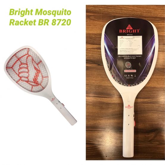 BRIGHT BRAND NEW VERSION Rechargeable Electronic Mosquito Bat Mosquito ...
