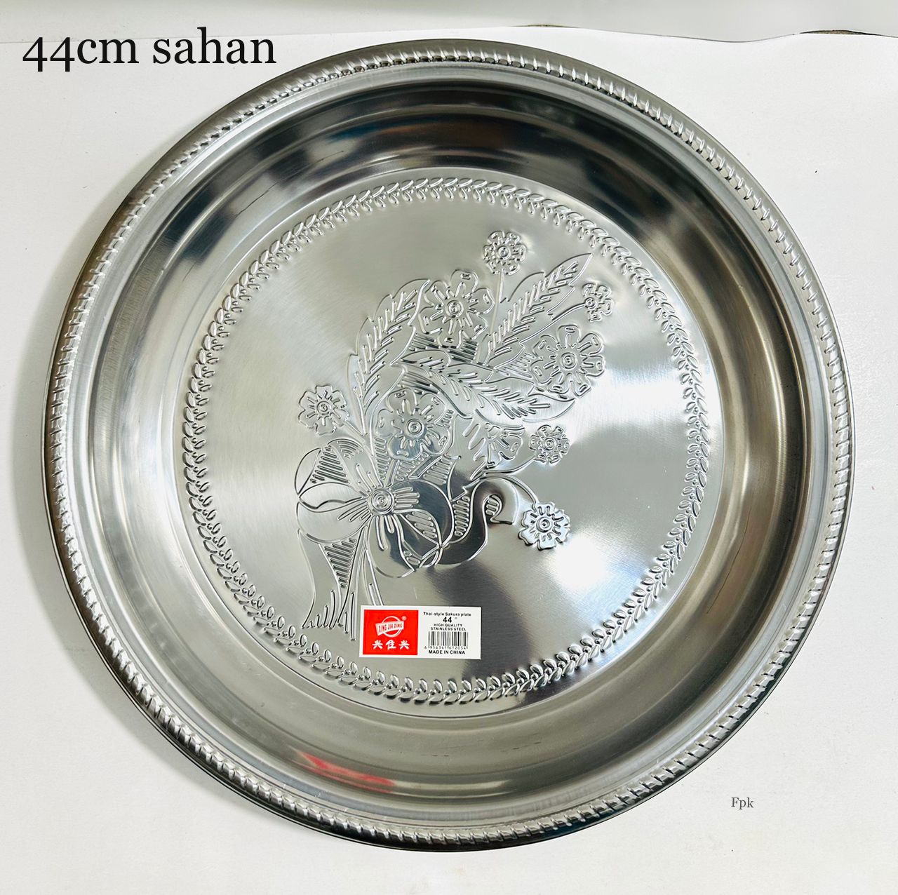 Stainless Steel Sawan Plate / Lunch, Dinner Food Plate Good Quality ...