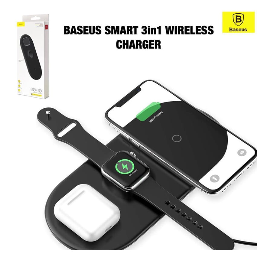 Smart 3 in 1 Wireless Charger | Daraz.lk