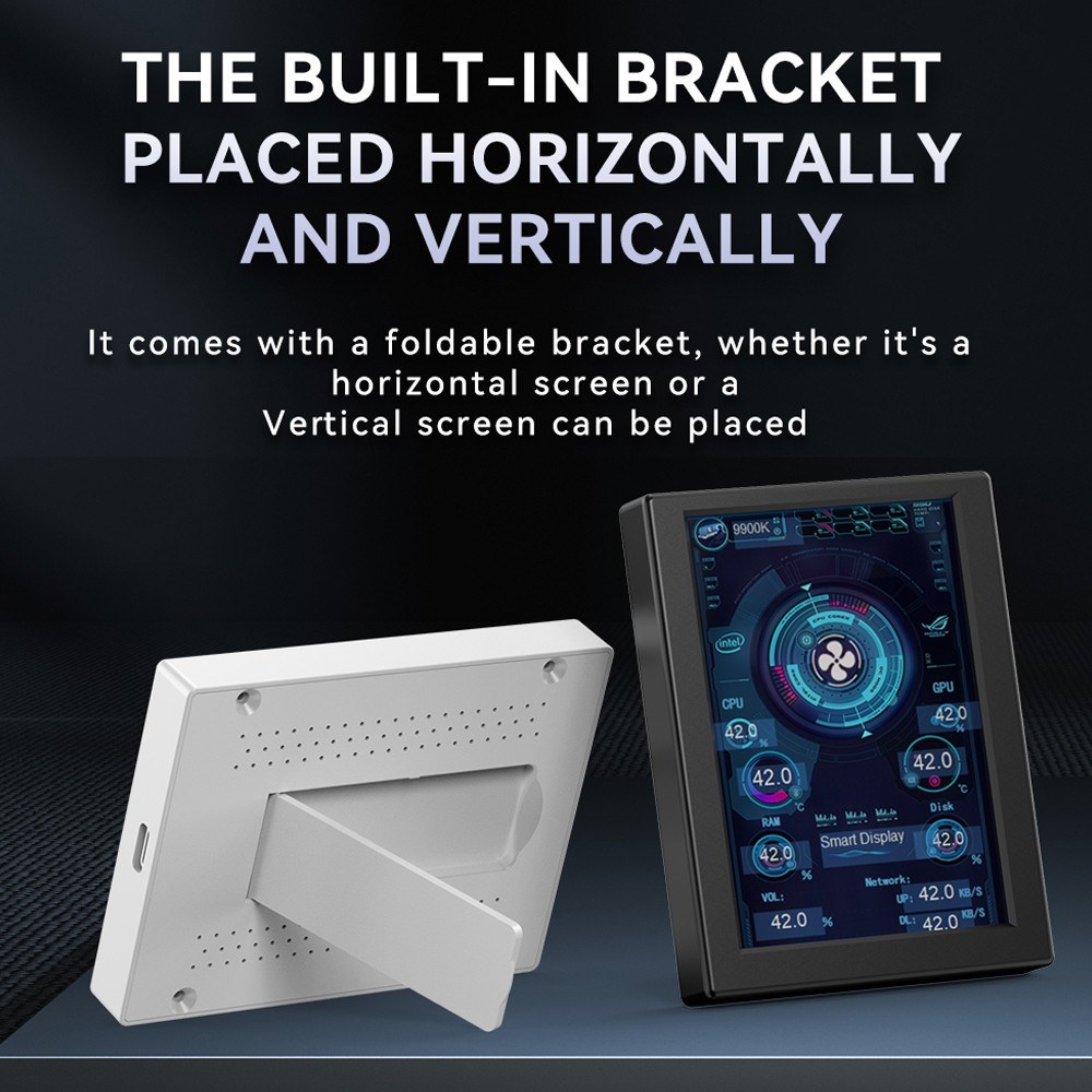 3.5-inch IPS monitor computer monitor CPU - black | Daraz.lk