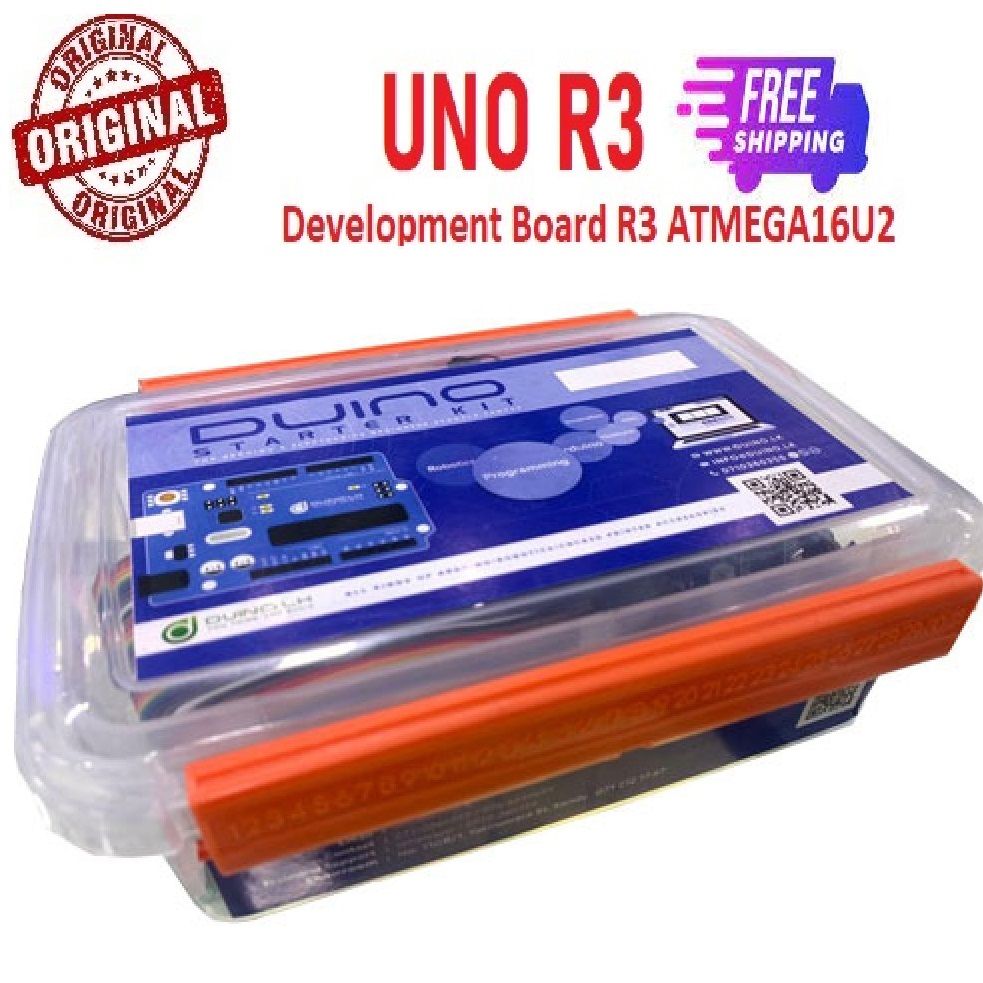 Basic Startup Kit 02 With Arduino Uno R3 ATMEGA328P 16U2 + Plastic ...