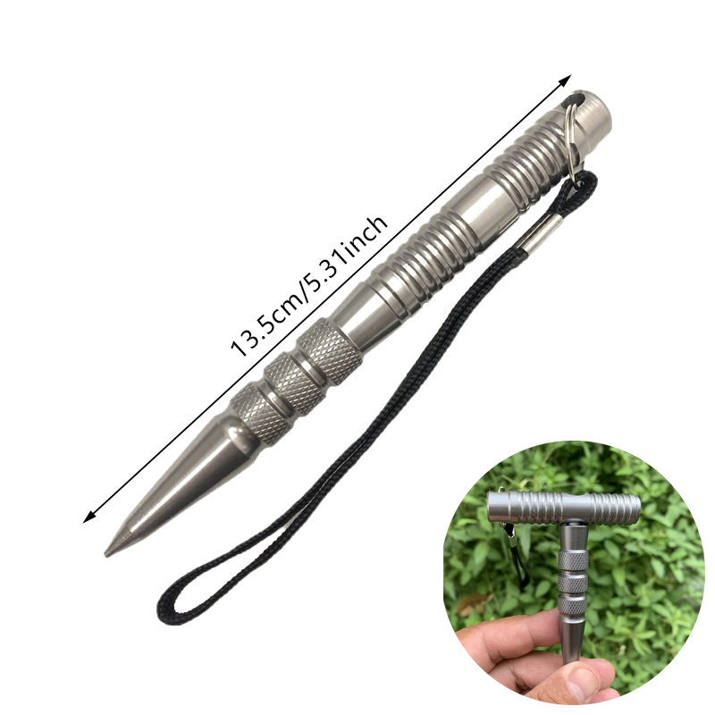 Detachable Self-defense Stick Key Stick Pen-shaped Stick Aluminum Alloy ...