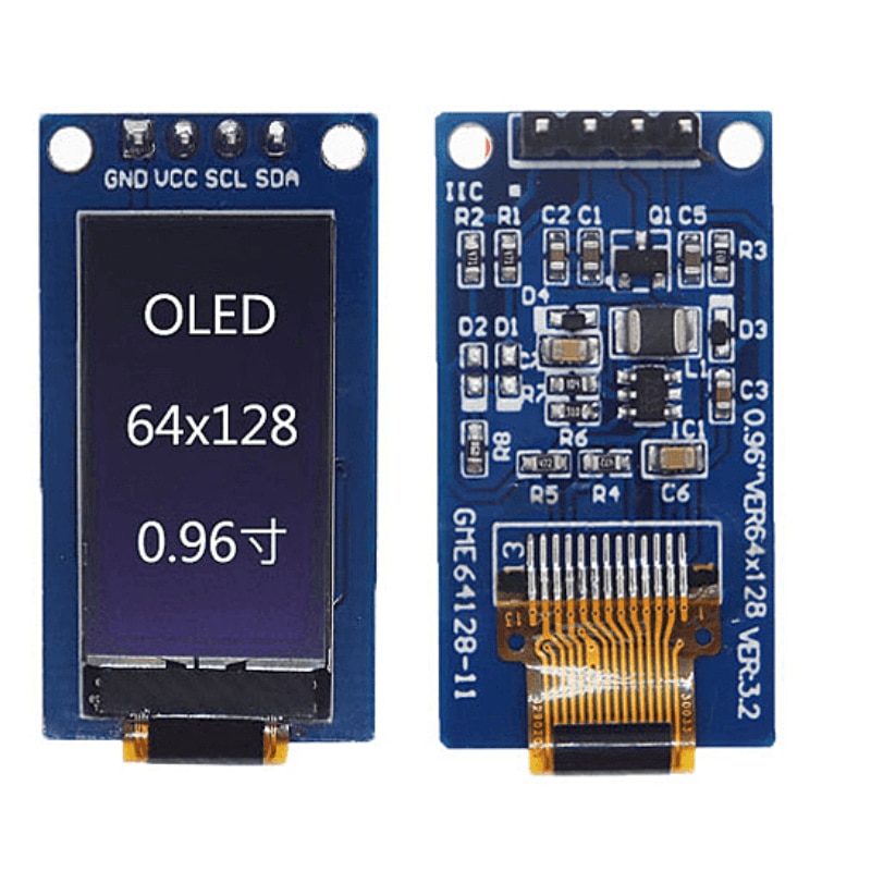 0.96 1.3 inch OLED display 64×128 LCD module SH1107 LCD 1.3";OLED ...