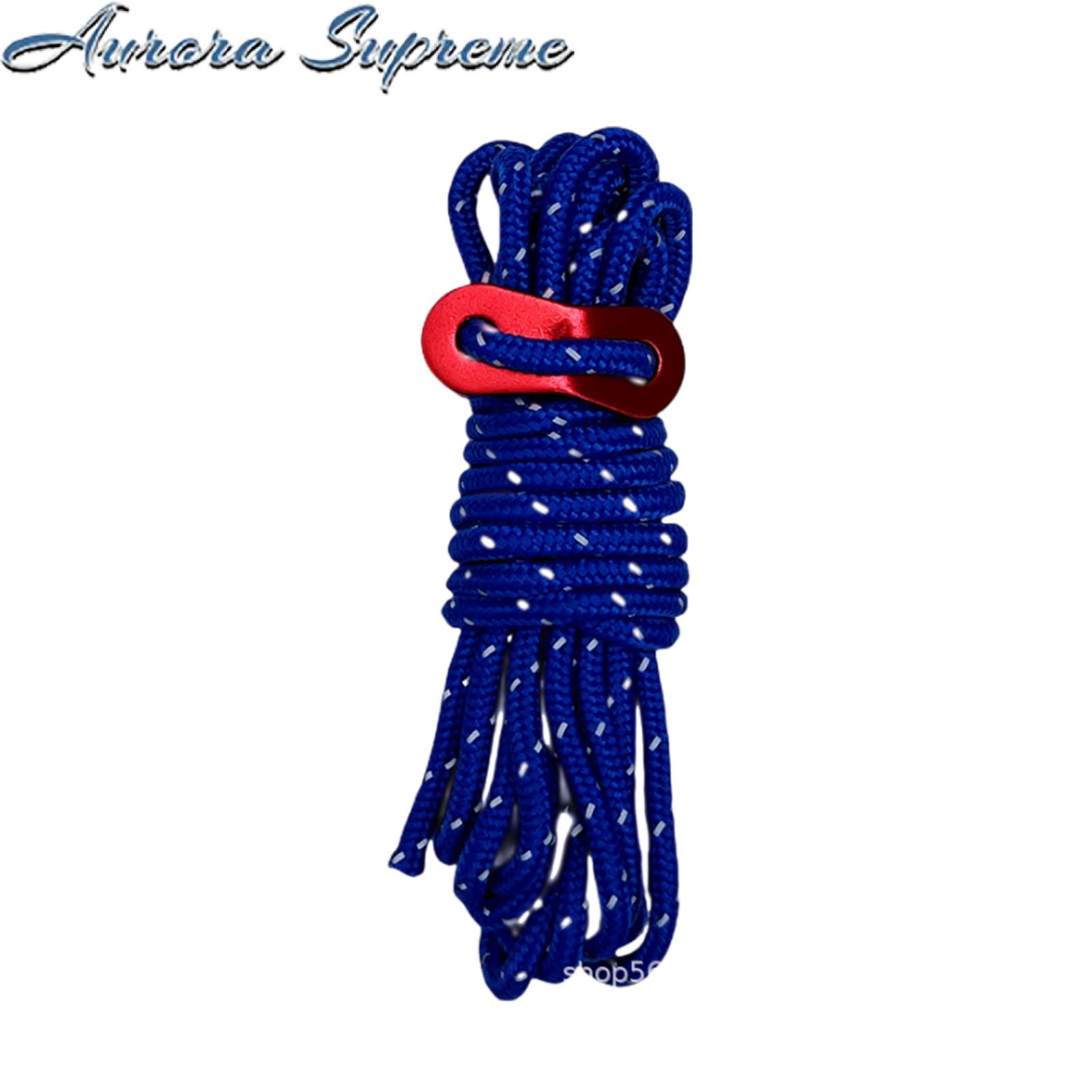 4mm thick canopy windproof rope reflective rope tent rope outdoor ...