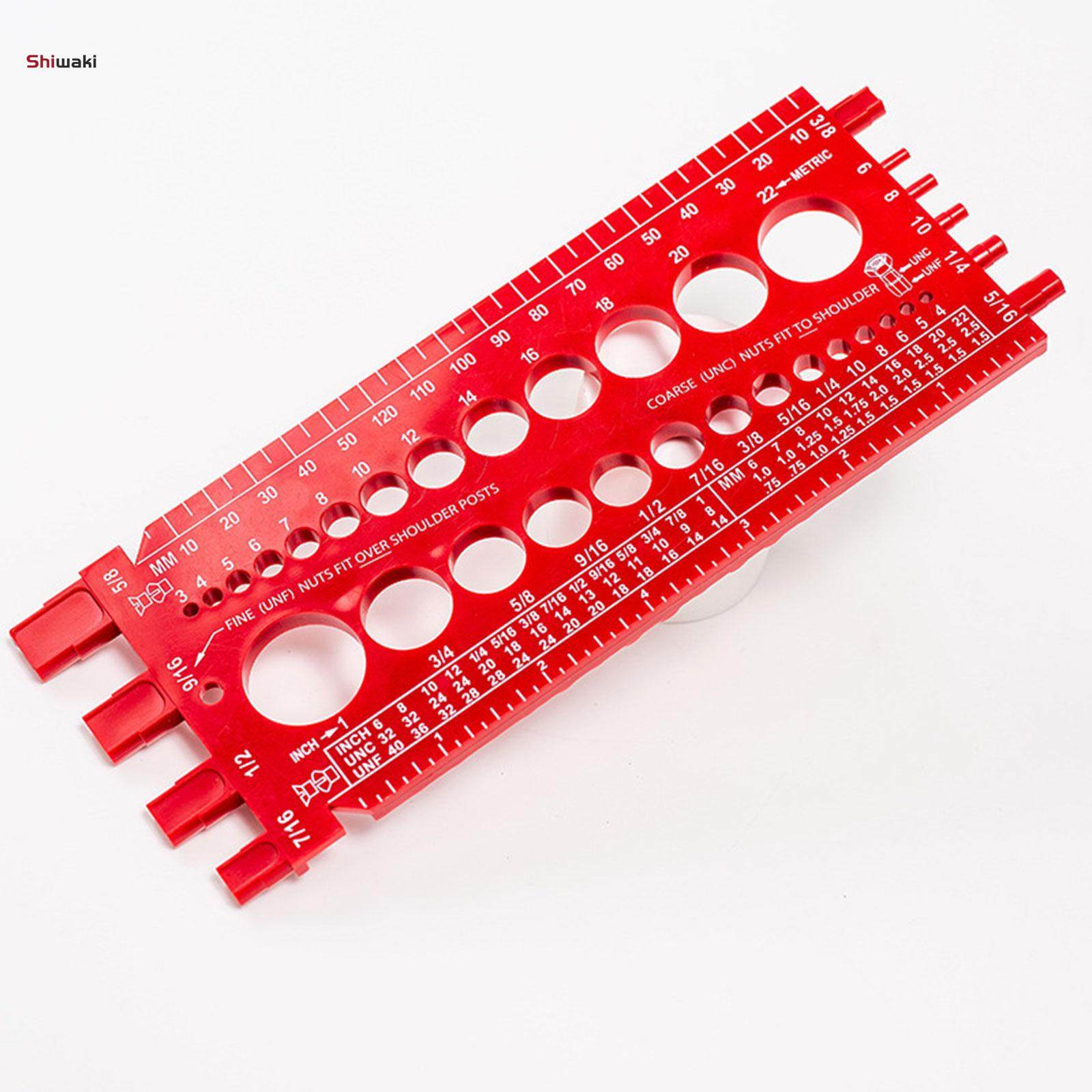 Drill Bit Thread Multipurpose Portable Easy to Read Quickly Checking ...